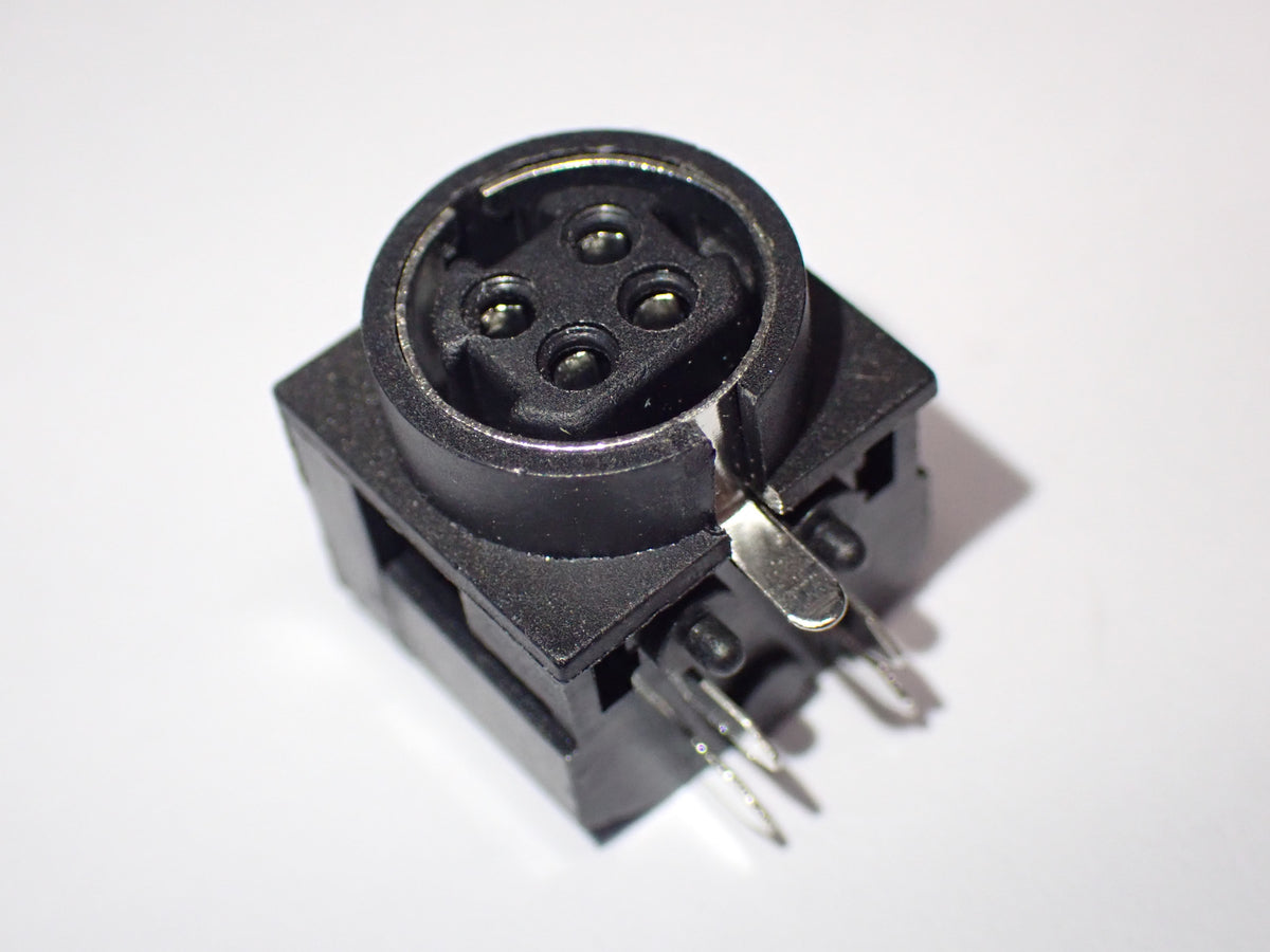 DIN 4PIN Connector horizontal socket S terminal MPC power terminal PS2 ...