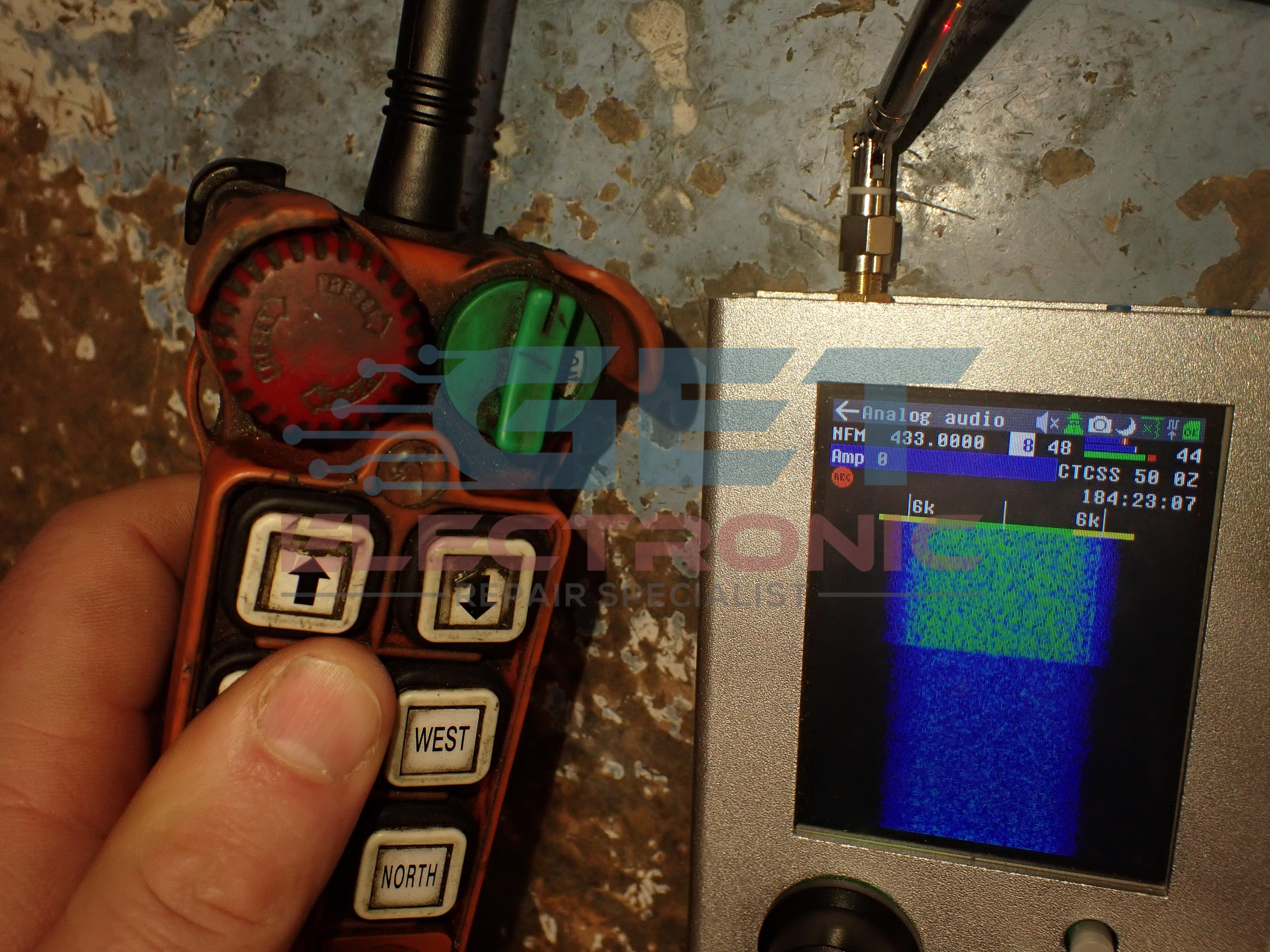 Overhead Crane remote repair – Get Electronic NZ