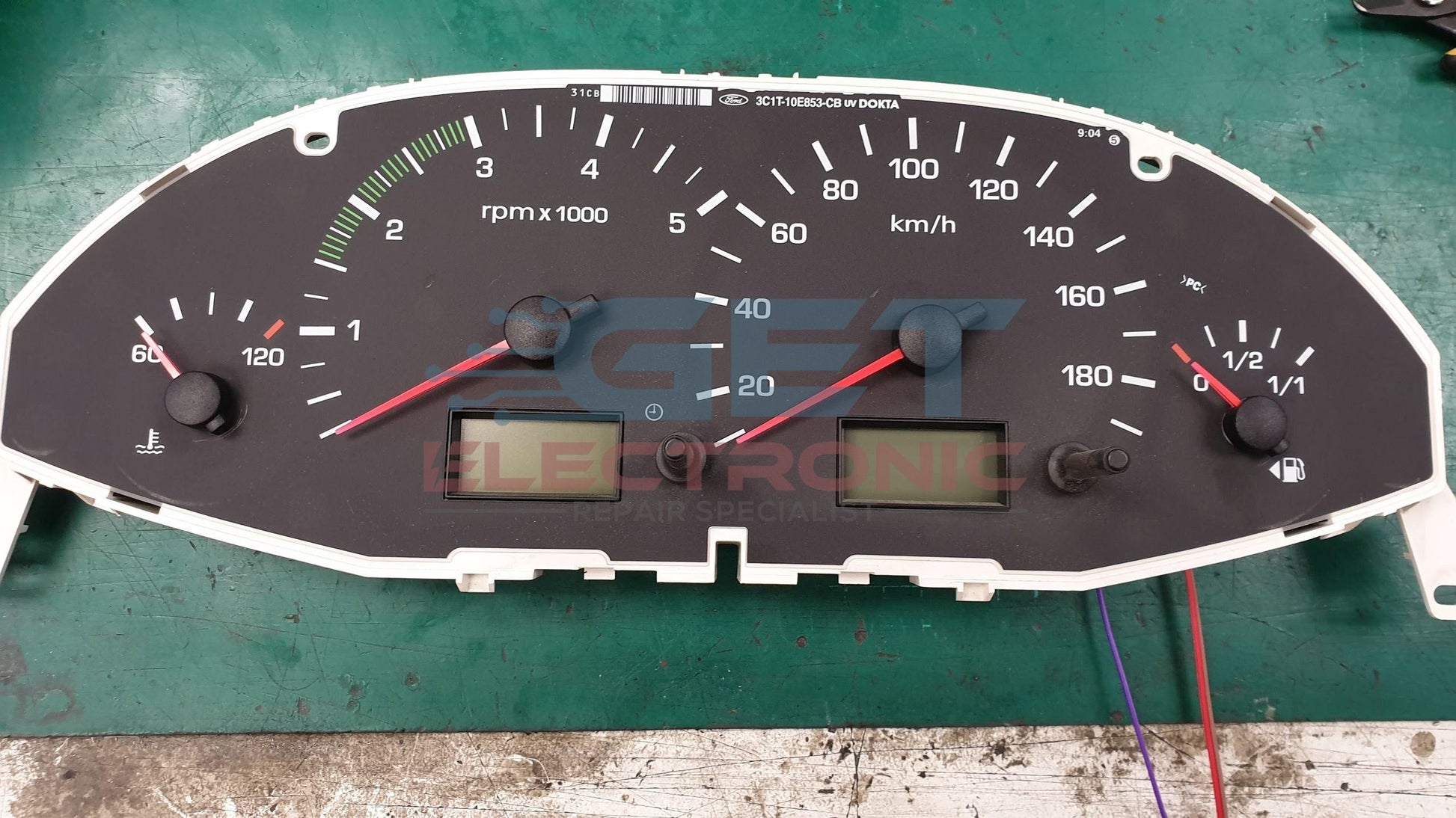 Ford Transit Instrument Cluster Repair – PCB Contamination & Intermitt ...