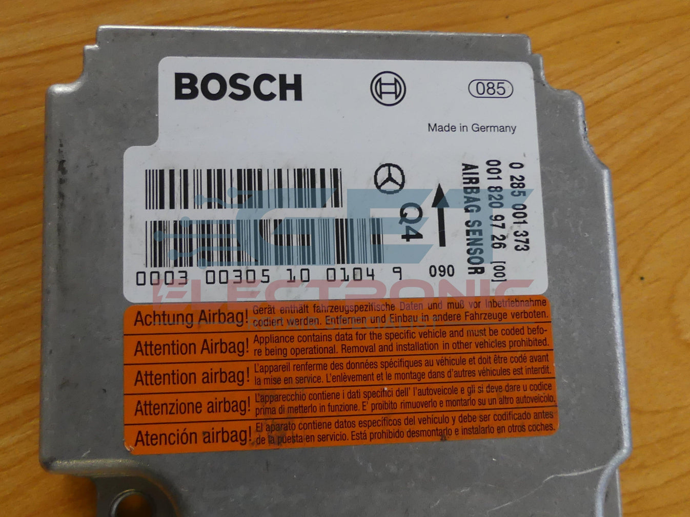 Mercedes-Benz W203 C-Class SRS Module Repair Service – Get Electronic NZ