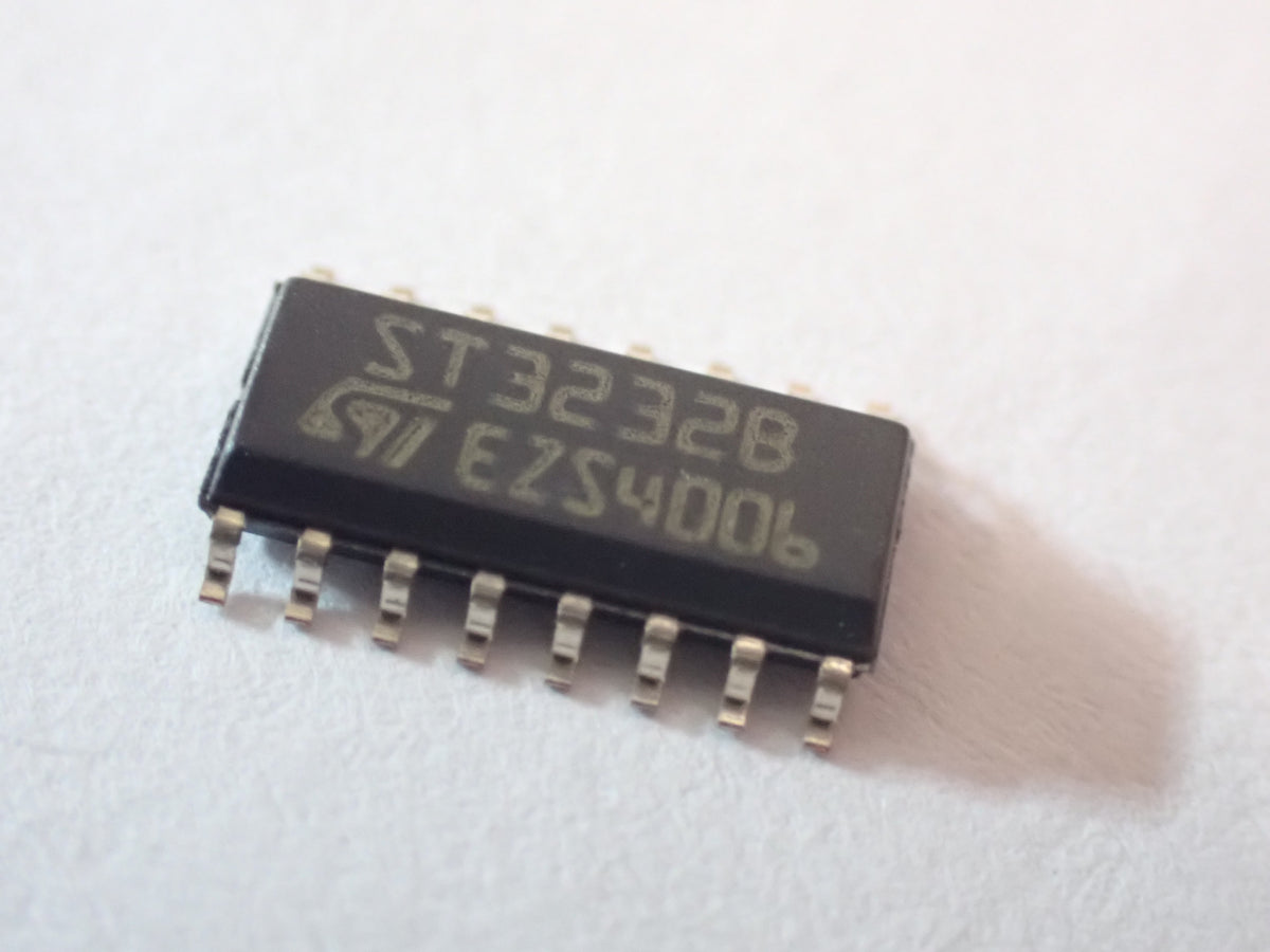 ST3232B 3v to 5.5v, Low power, up to 400Kbps RS-232 Driver and Receive – Get Electronic NZ
