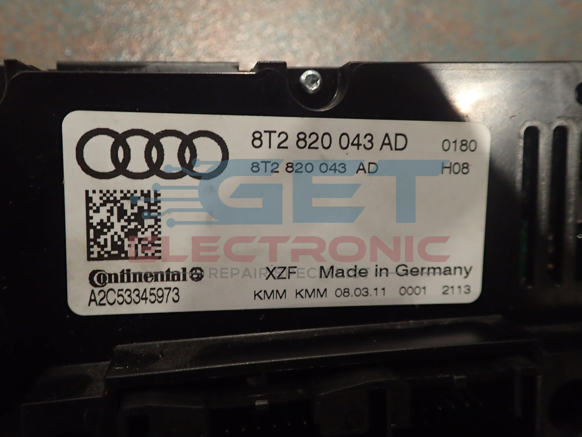 Audi climate control module repair A4/A5/RS5/B8 – Get Electronic NZ