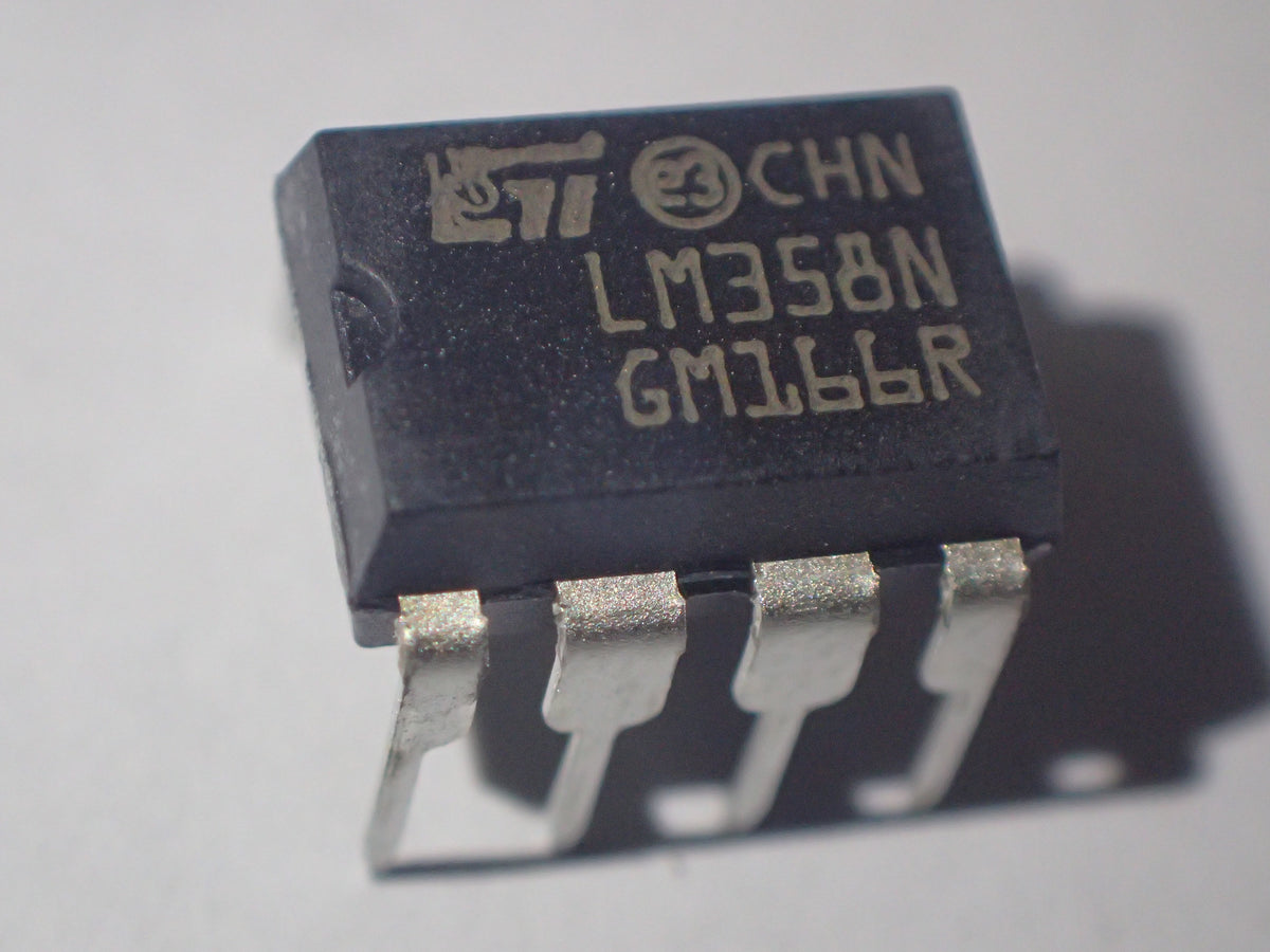 LM358N, dual opamp IC op-amp, op amp, DIP-8 – Get Electronic NZ