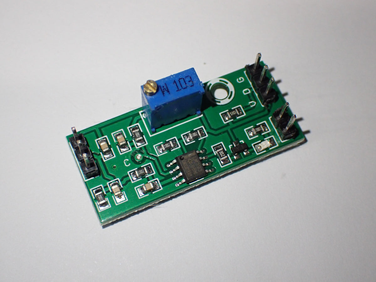 LM393, 3.5-24V Voltage Comparator Module, High Level Output Analog Com ...